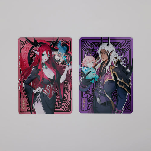 RAISING HELL - COLLECTIBLE METAL TRADING CARDS