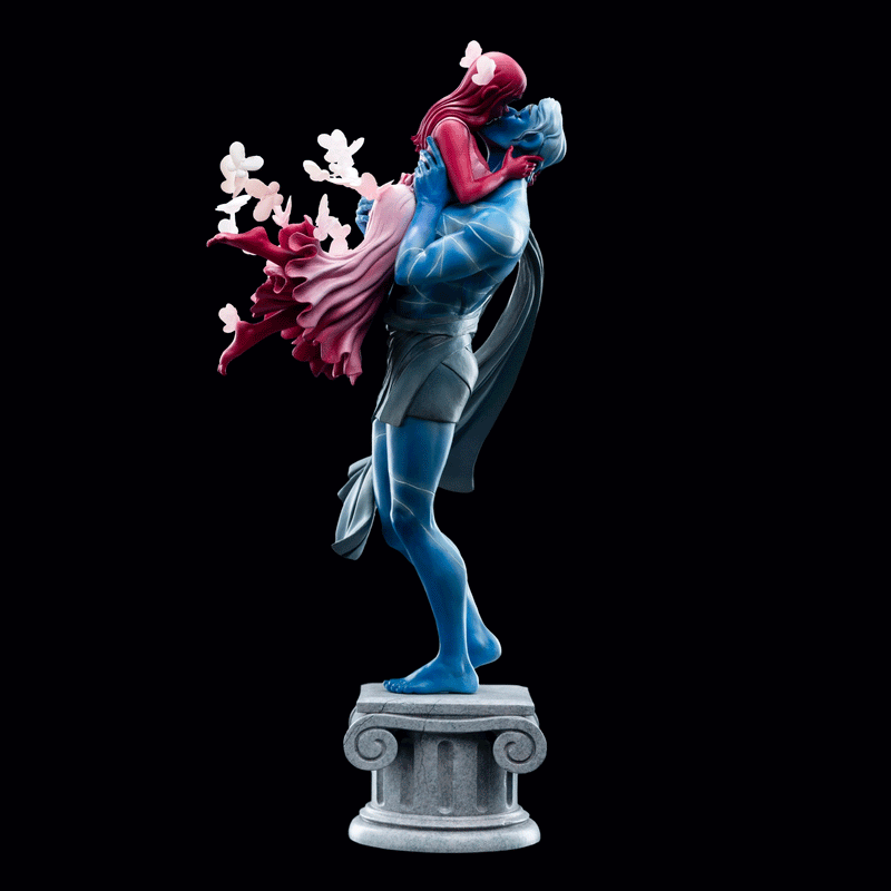 LORE OLYMPUS - HADES + PERSEPHONE'S FIRST KISS MINIATURE STATUE (Pre-o