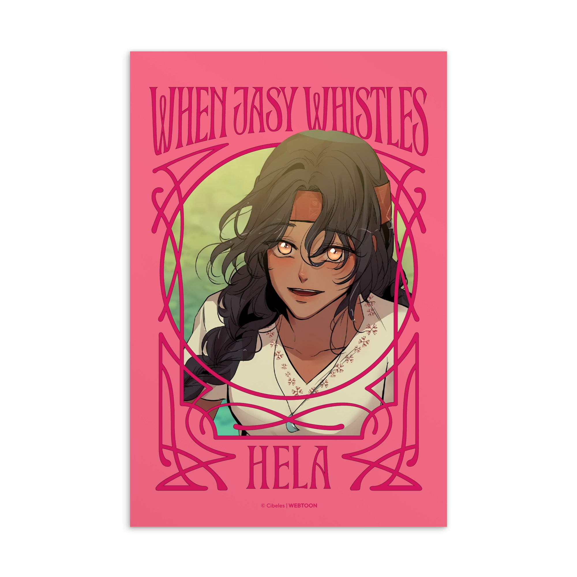 WHEN JASY WHISTLES - HELA POSTCARD